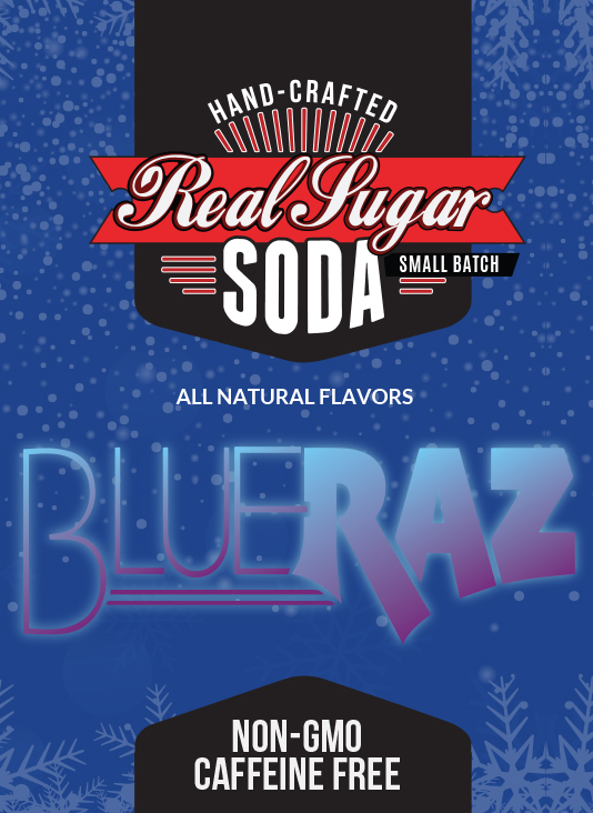 Real Sugar Soda – BLUE RAZZ FCB BIB (3 GAL) – Royal House Beverages